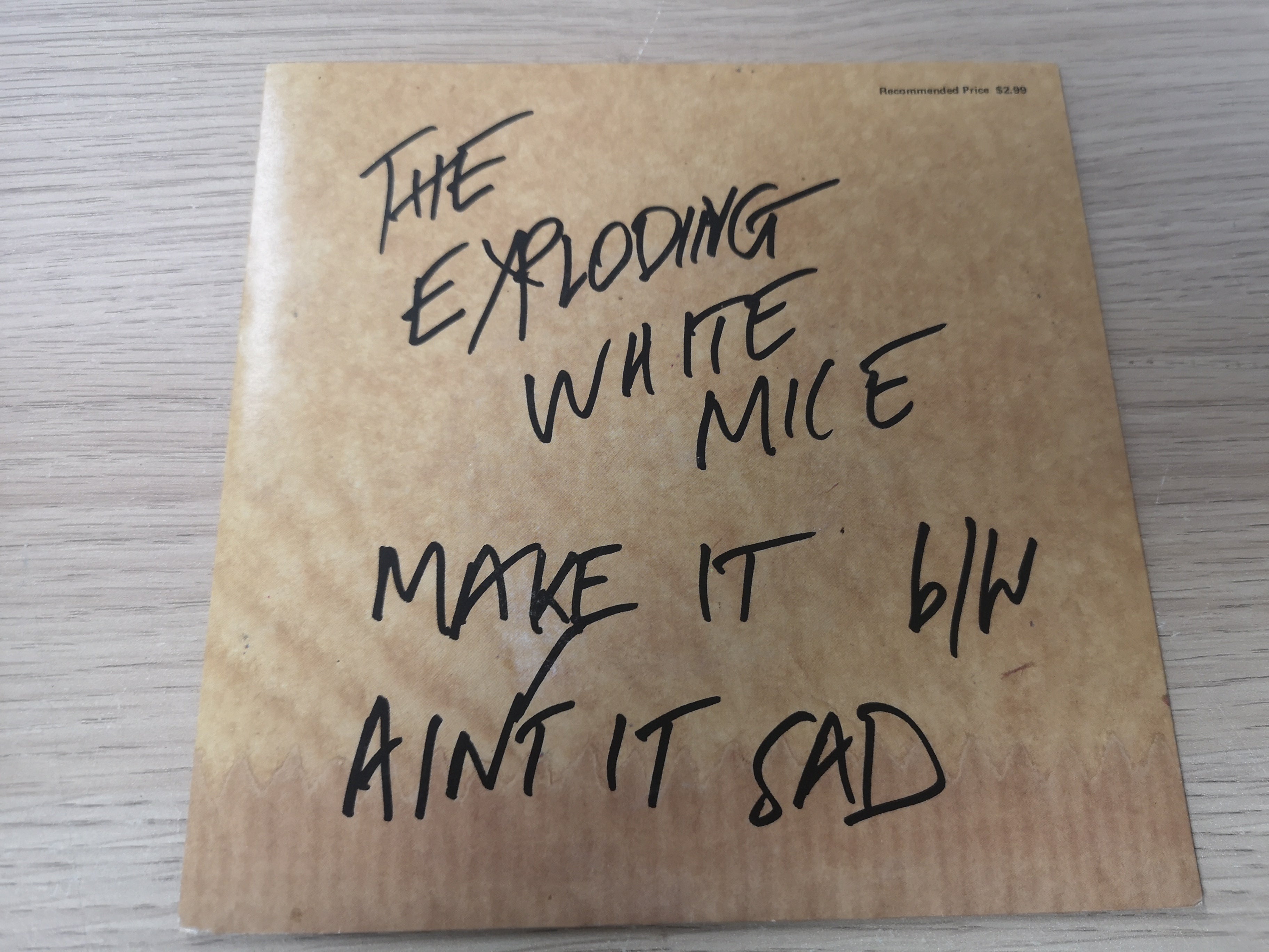 Exploding White Mice "Make It" Orig Australia 1989 M-/M- (7" Single) – bassin-maquette