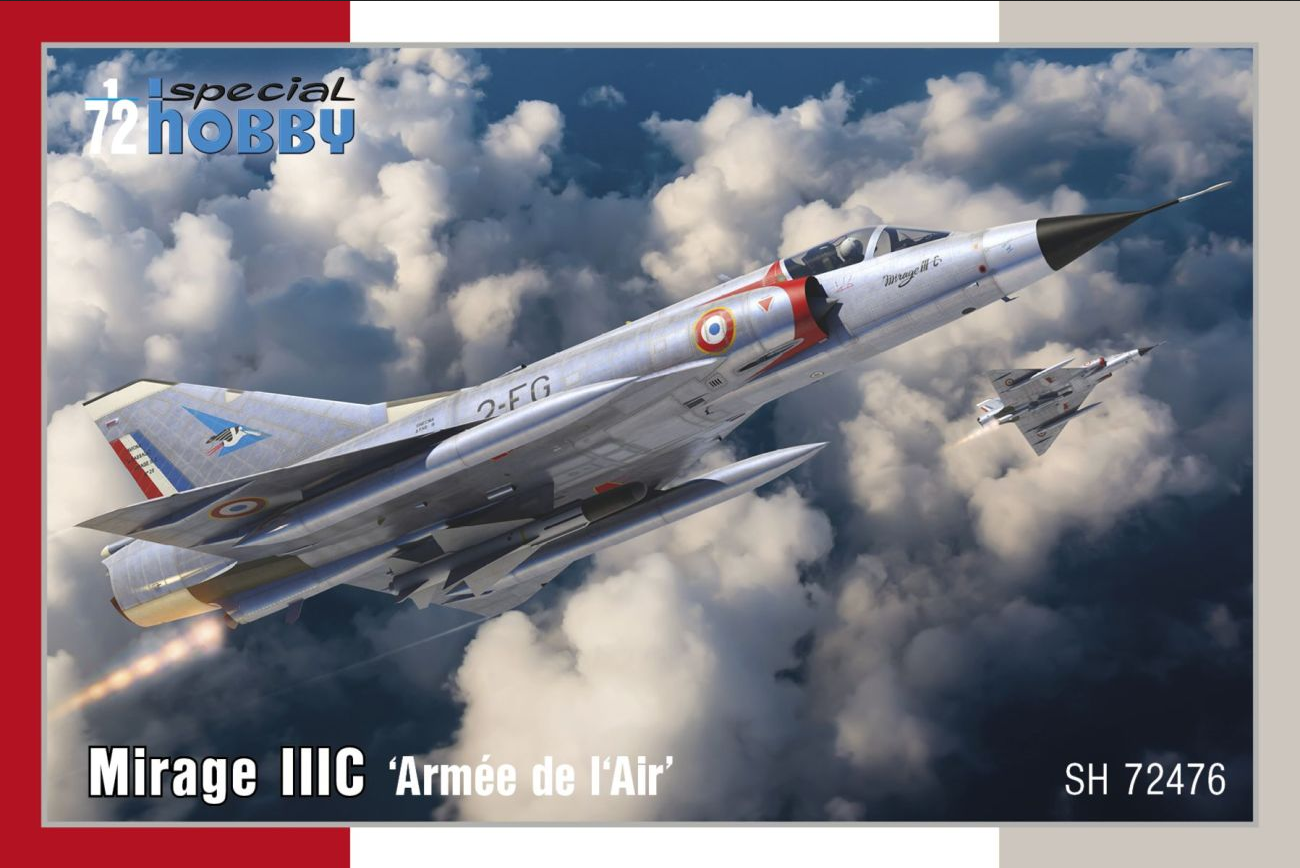 Mirage IIIC "Armée de l'Air" - SPECIAL HOBBY 1/72 – bassin-maquette