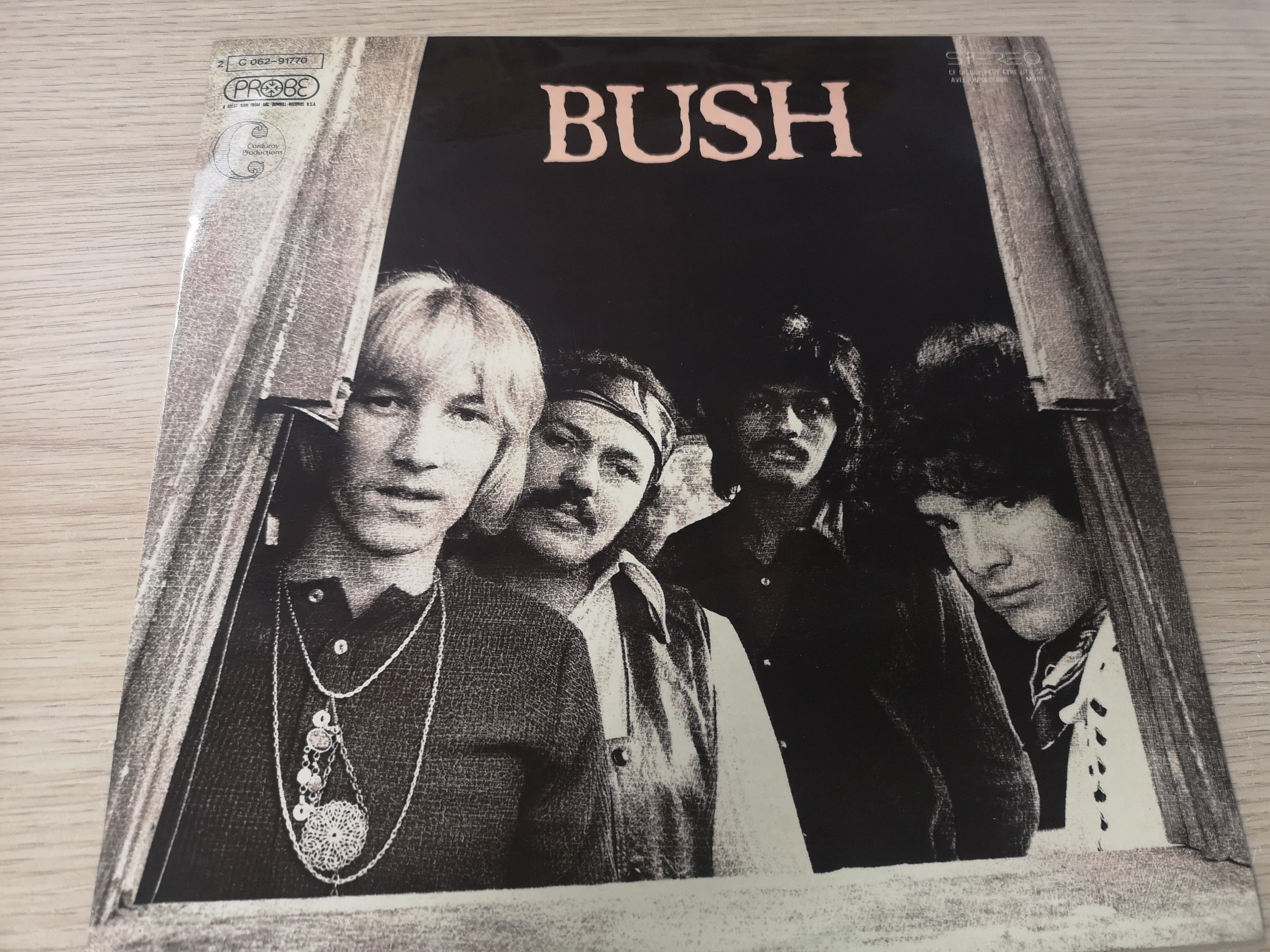 Bush "S/T" Orig France 1970 M-/M- (Canada Hard Rock) – bassin-maquette