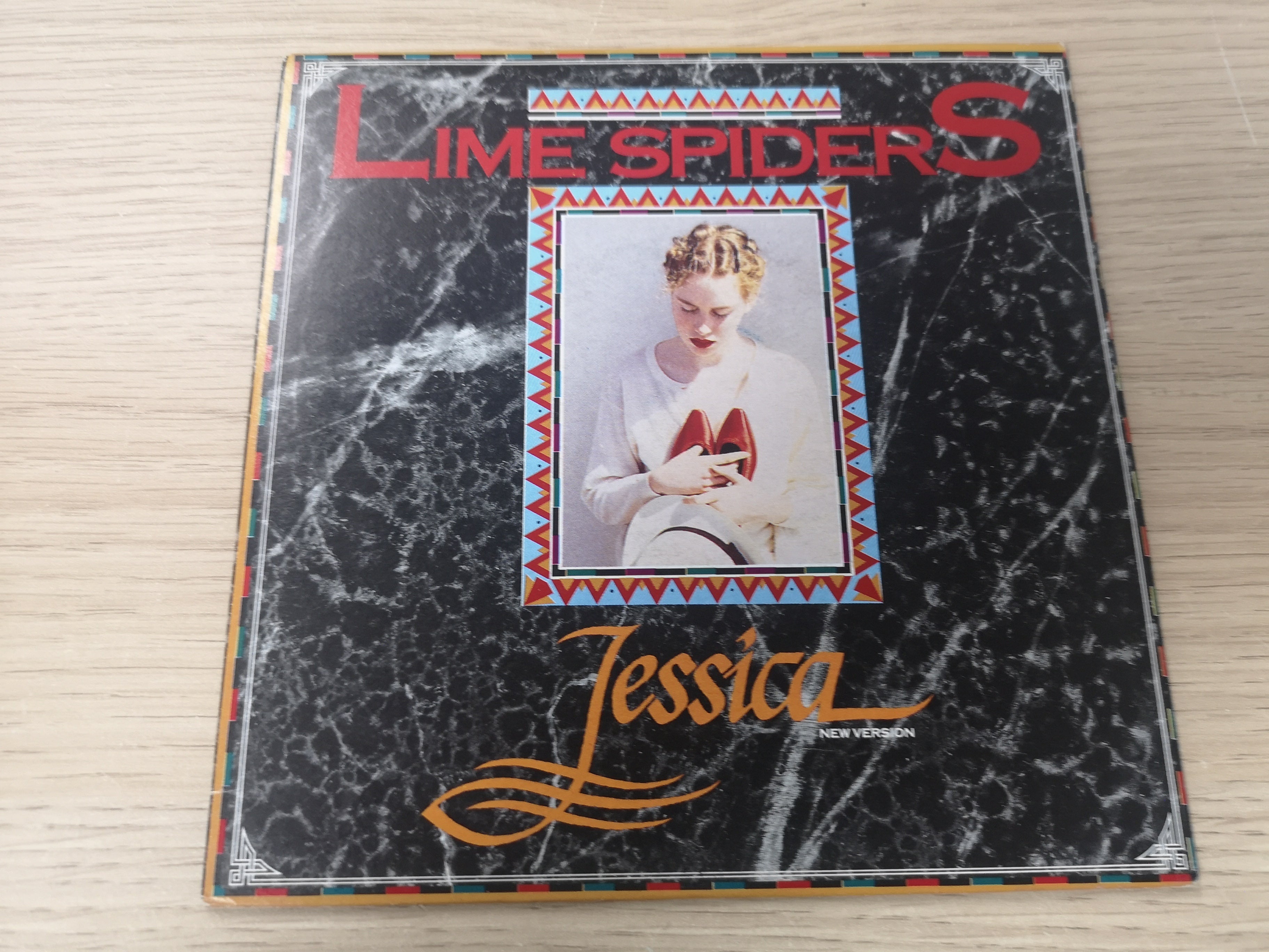 Lime Spiders "Jessica" Orig UK 1987 EX/M- (7" Single) – bassin-maquette