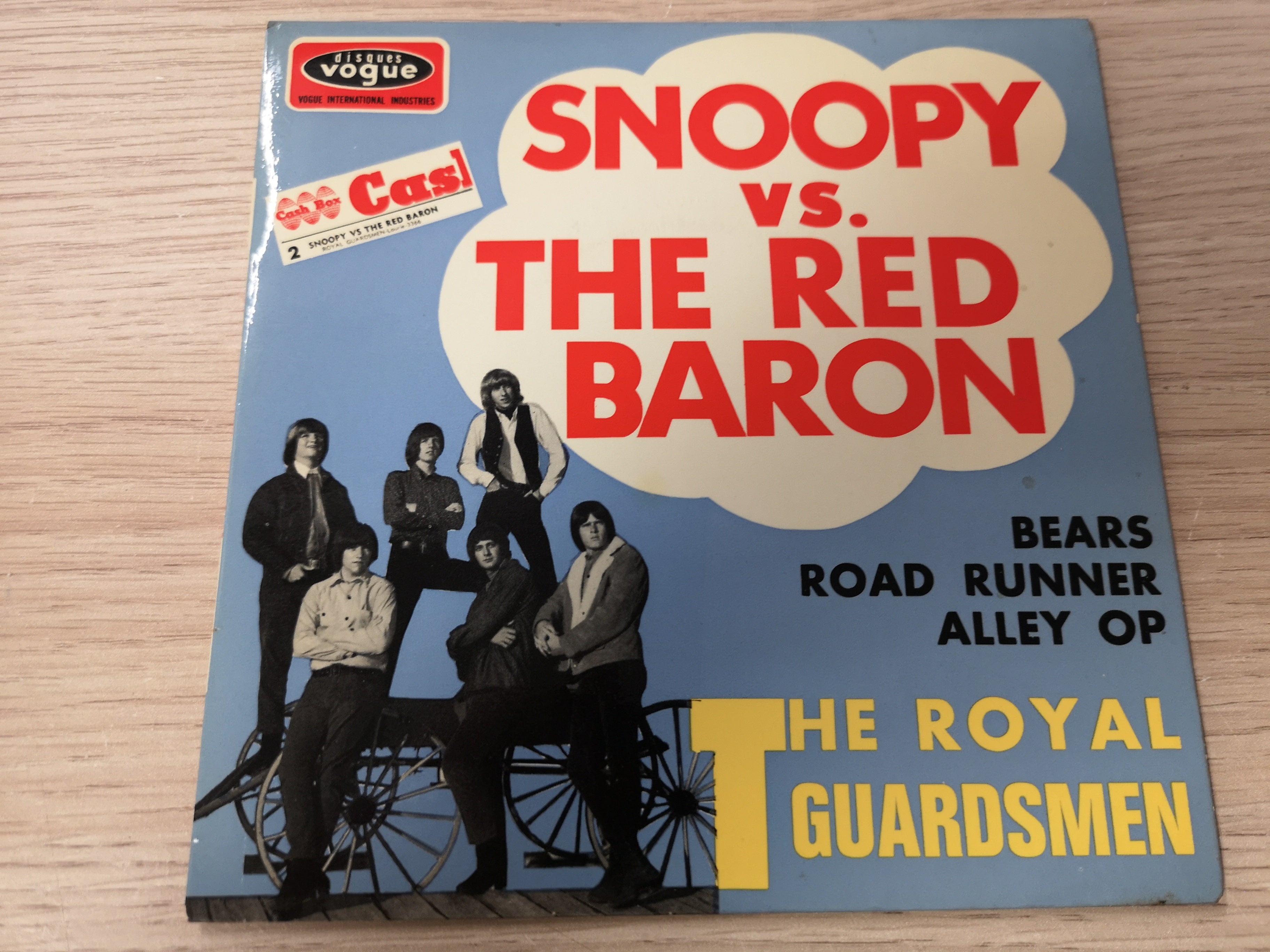 Royal Guardsmen "Snoopy vs. The Red Baron" Orig France 1966 M-/M- (7 ...