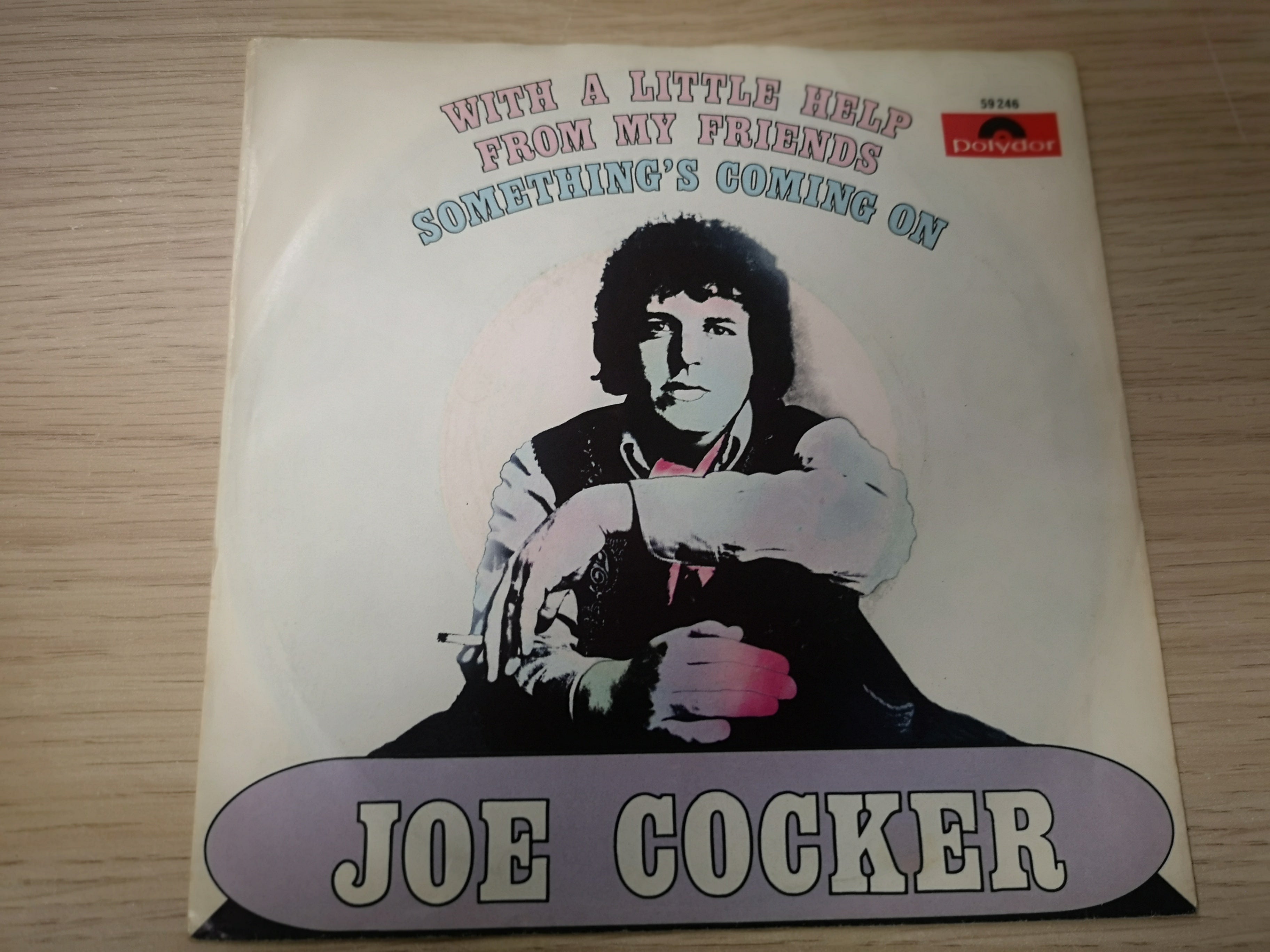 Joe Cocker "With a Little Help From my Friends" Orig Germany 1968 EX/E ...