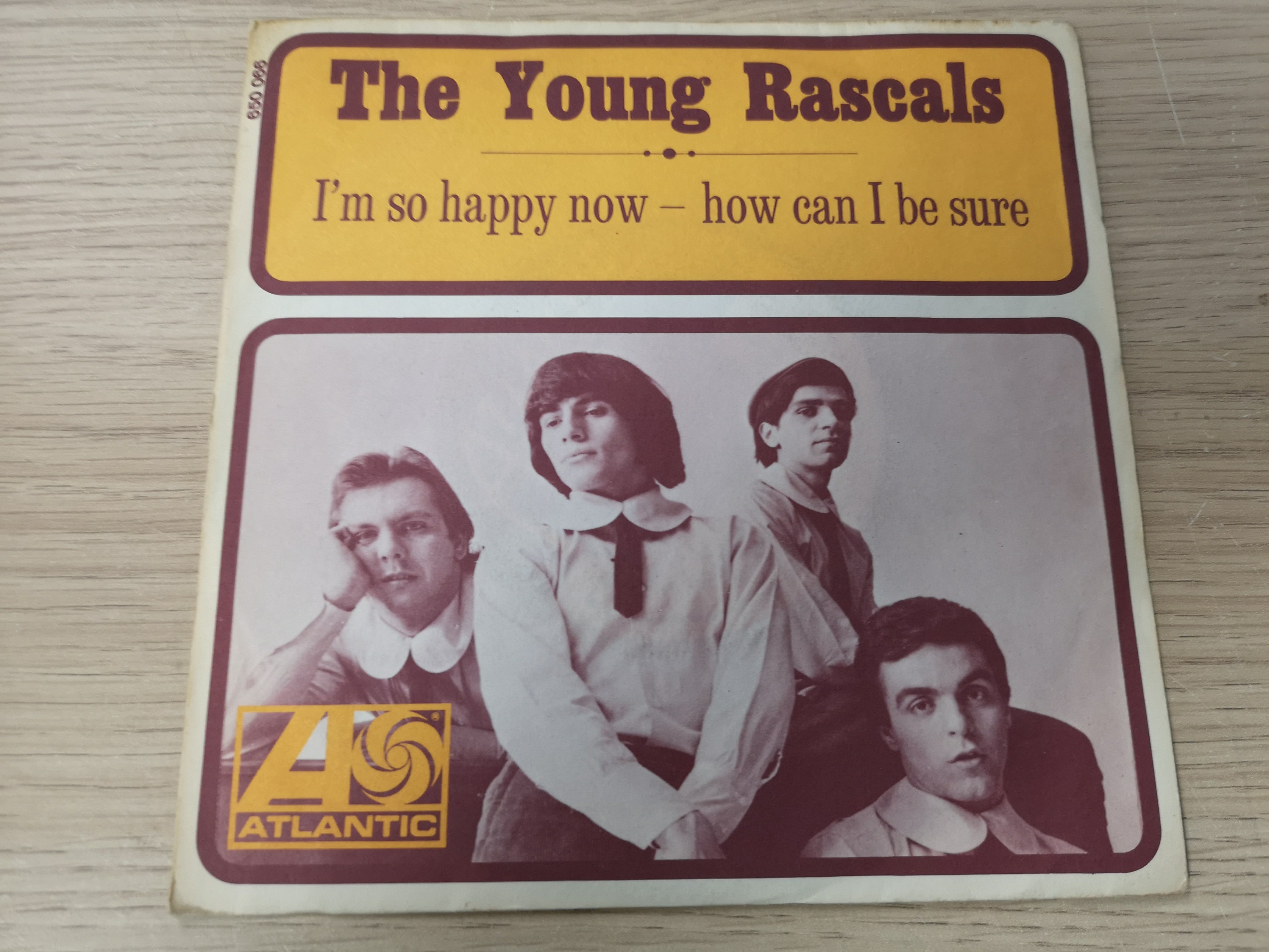 Young Rascals I M So Happy Now Orig France 1967 Ex M 7 Single