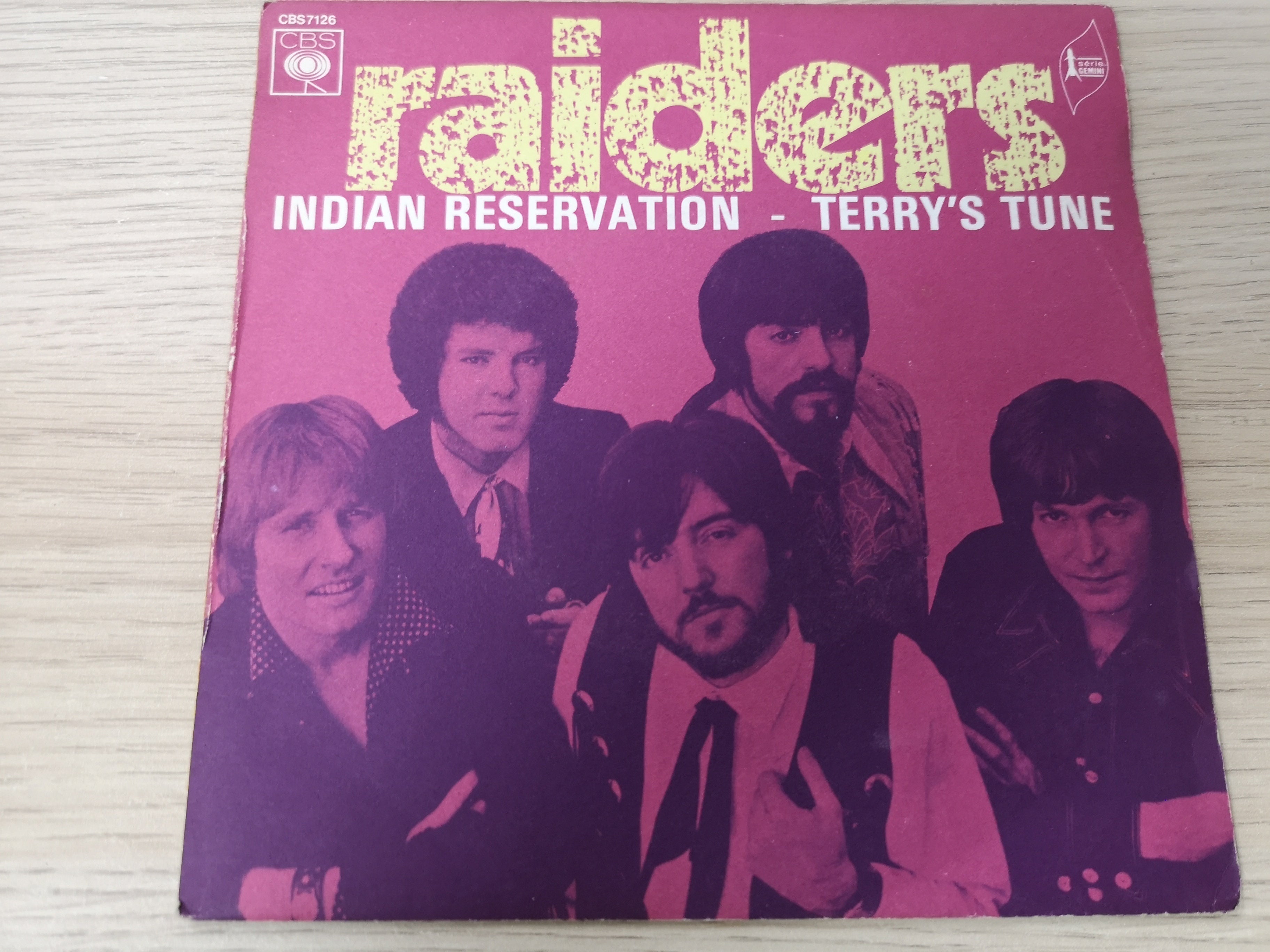 Raiders "Indian Reservation" Orig France 1971 M-/M- (7" Single ...