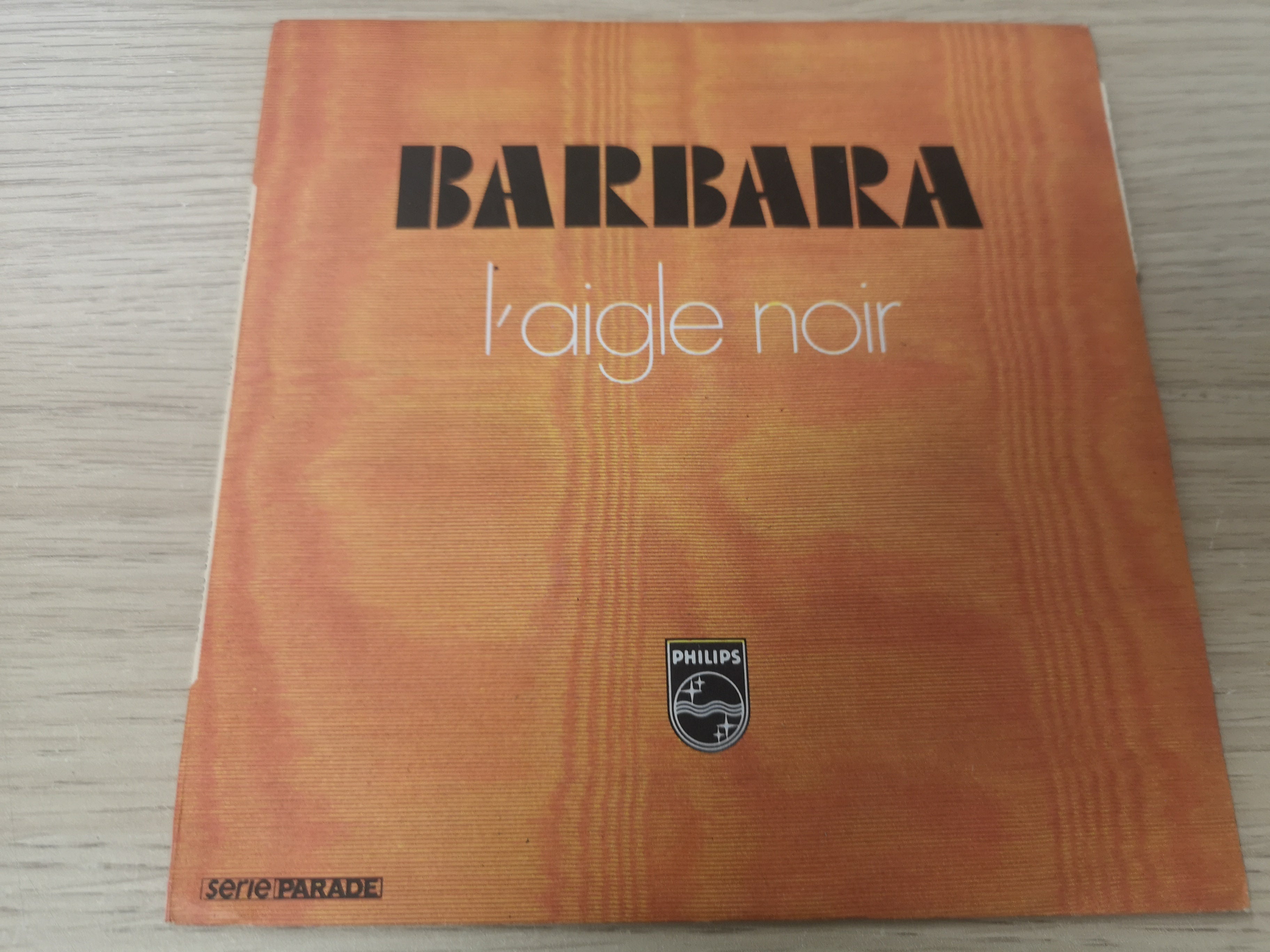 Barbara "L'Aigle Noir" Orig France 1970 EX/EX (7" Single) – bassin-maquette