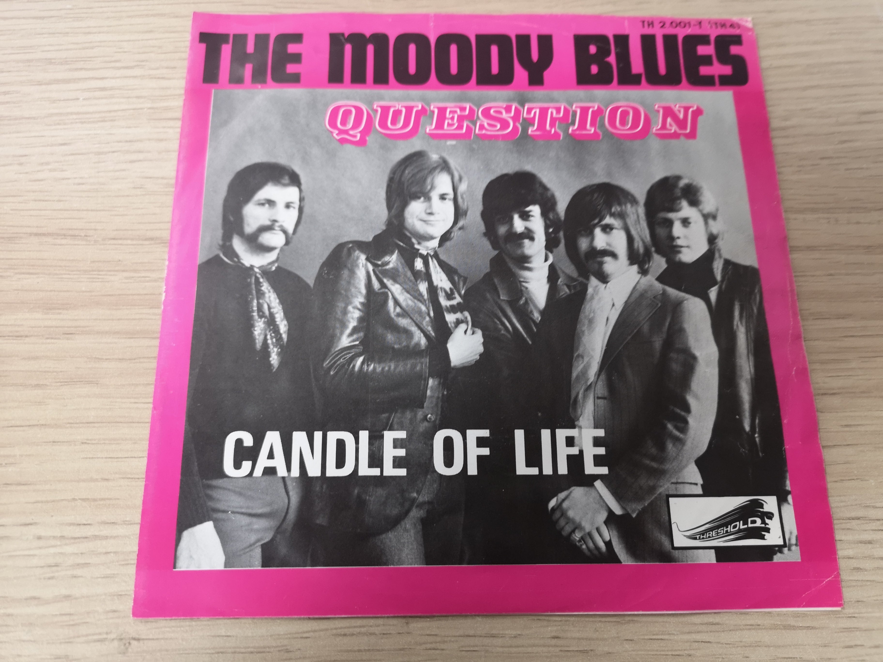 Moody Blues "Question" Orig Belgium 1971 VG++/EX (7" Single) – bassin ...