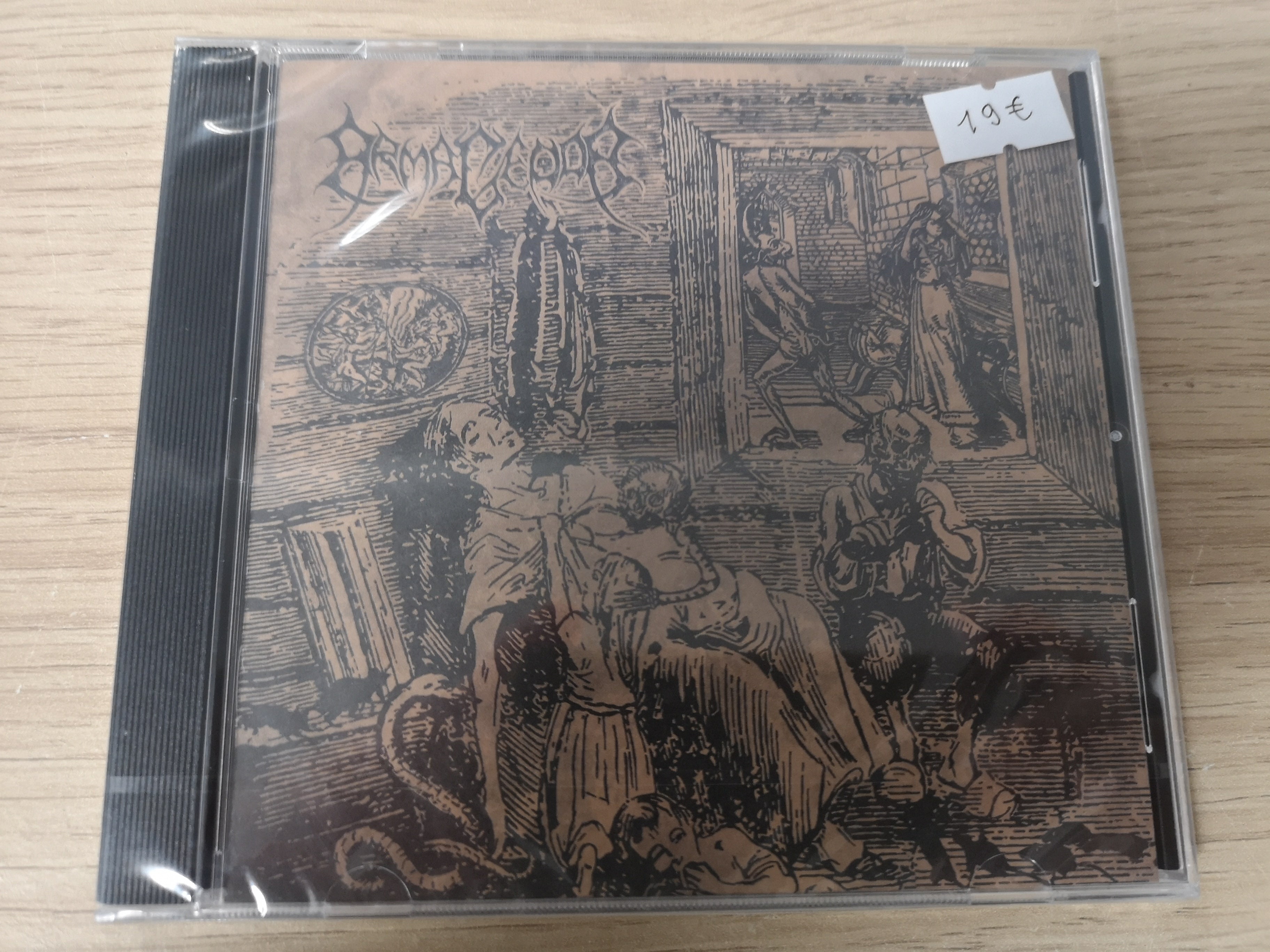 Armagedda "Svindeldjup Ättestup" Sealed Sweden 2020 CD – bassin-maquette