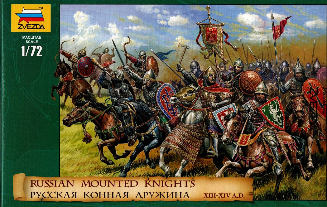 Russian Mounted Knights - ZVEZDA 1/72 – bassin-maquette