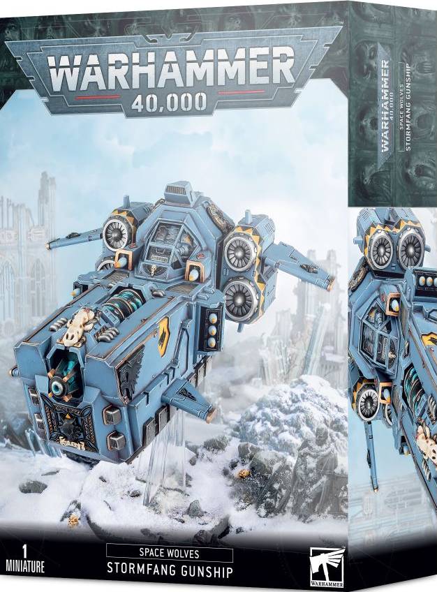 Stormfang Gunship - Space Wolves - WARHAMMER 40.000 / CITADEL – bassin ...