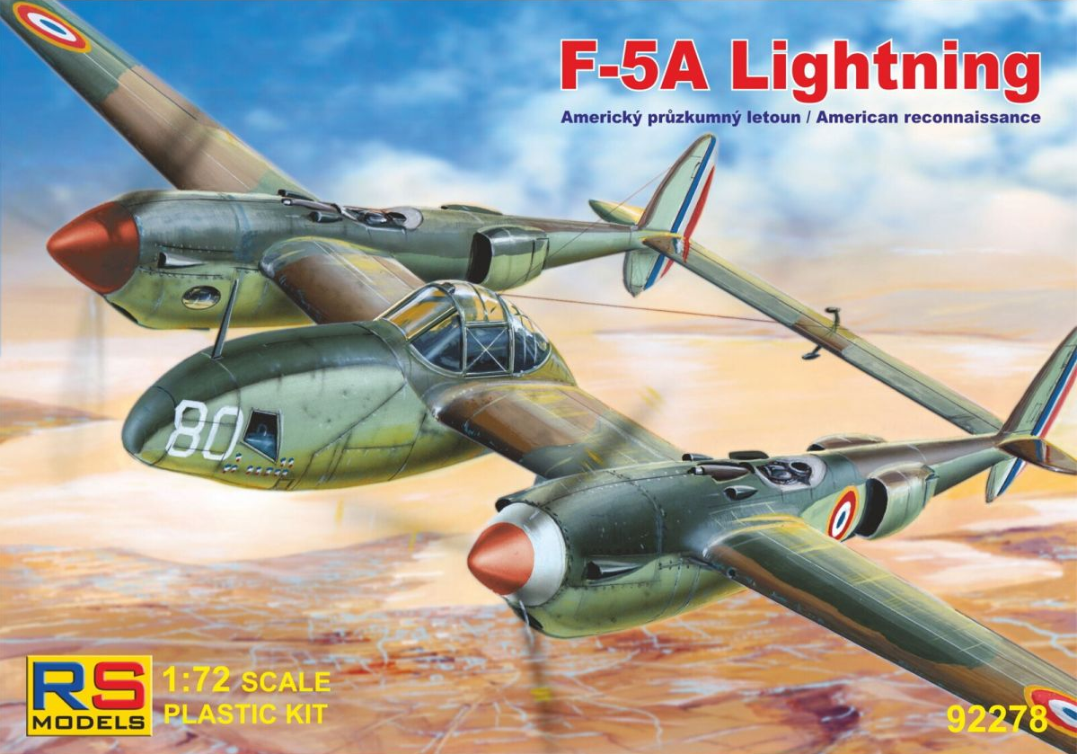 F-5A Lightning American Reconnaissance - RS MODELS 1/72 – bassin-maquette