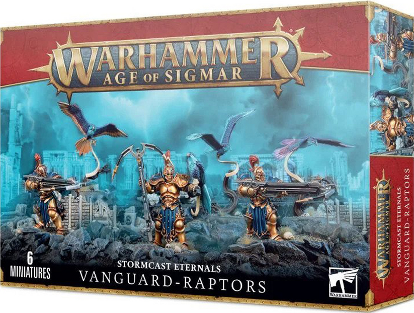 Vanguard-Raptors avec arbalètes Longstrike & Aetherwings - Stormcast E ...