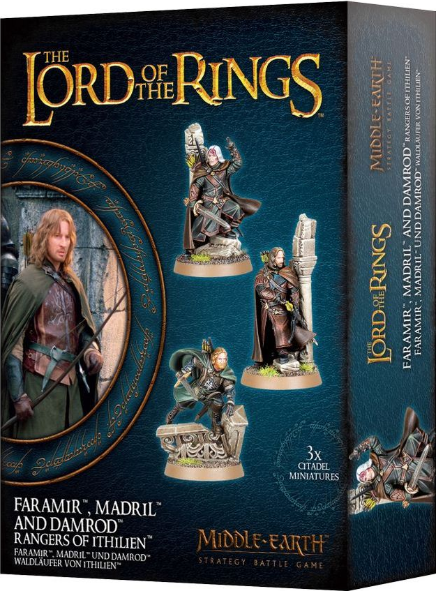 Faramir, Madril and Damrod, Rangers of Ithilien - The Lord of the Ring ...