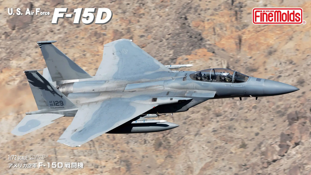 US Air Force F-15D - FINEMOLDS 1/72 – bassin-maquette