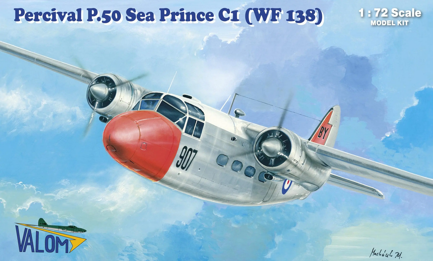 Percival P.50 Sea Prince C.1 - VALOM 1/72 – bassin-maquette