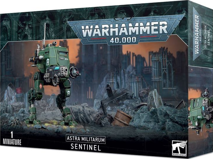 Sentinel - Astra Militarum - WARHAMMER 40.000 / CITADEL – bassin-maquette