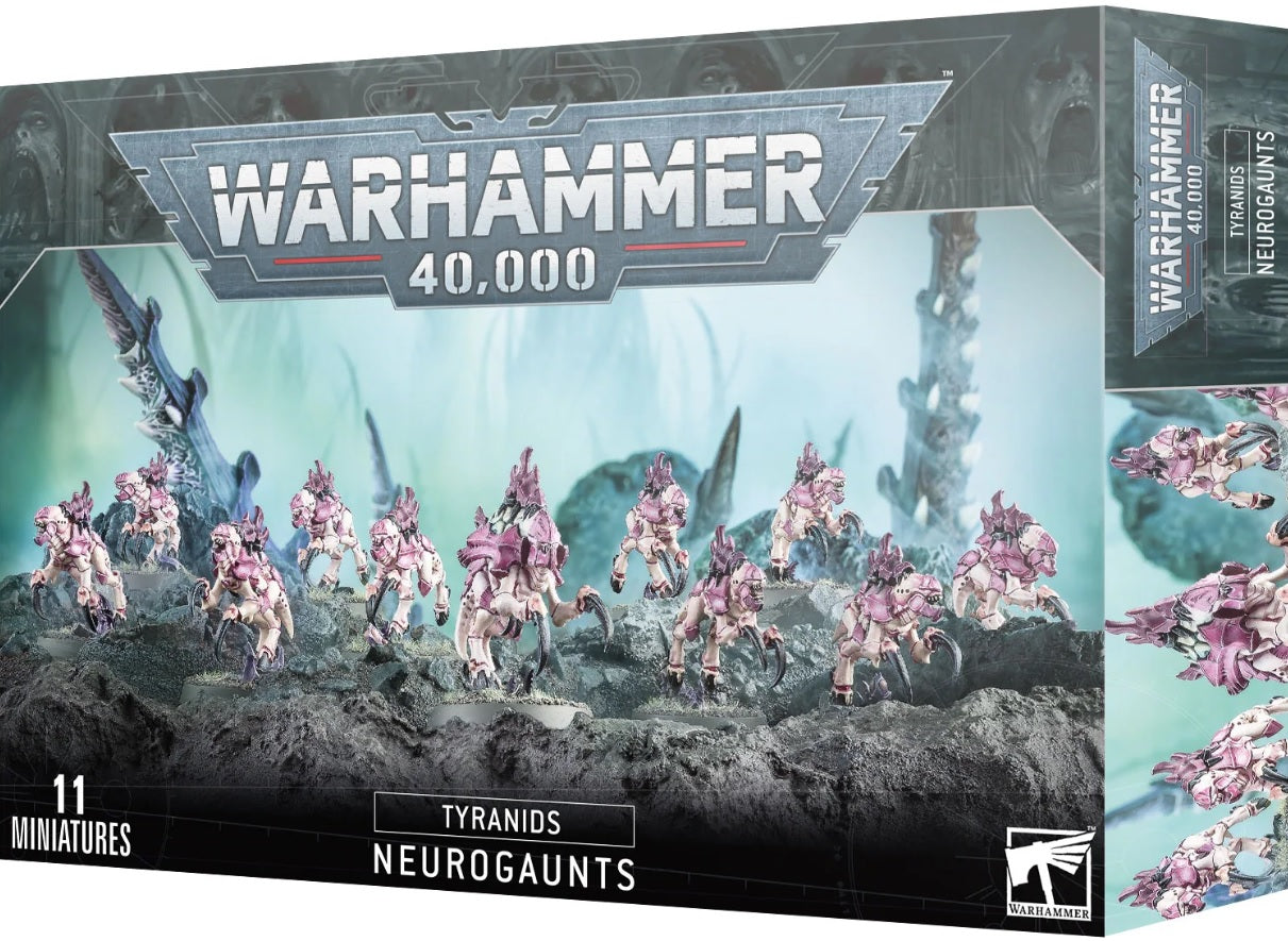 Neurogaunts - Tyranids - WARHAMMER 40.000 / CITADEL – bassin-maquette
