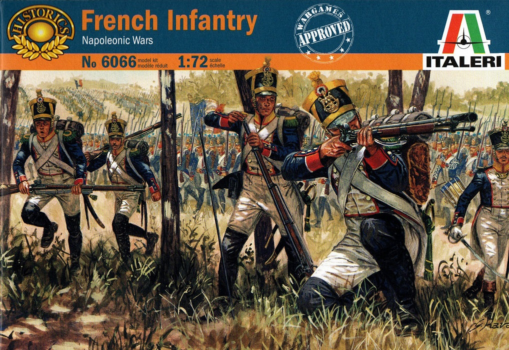 French Infantry - Napoleonic Wars - ITALERI 1/72 – bassin-maquette