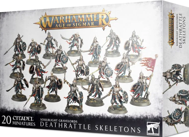 Deathrattle Skeletons - Soulblight Gravelords - Warhammer Age of Sigma ...