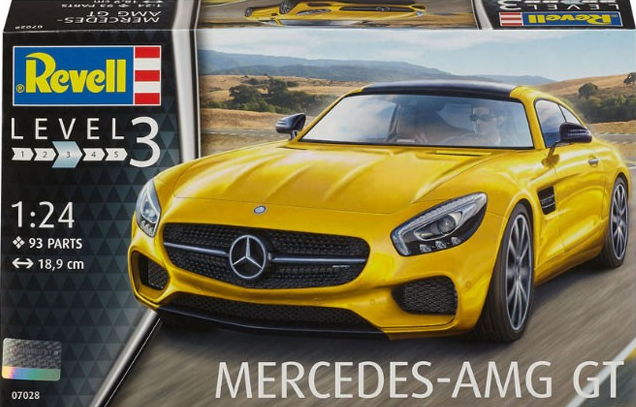 Mercedes-AMG GT - REVELL 1/24 – bassin-maquette