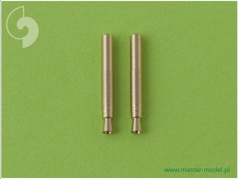 German Machine Gun MG FF (20mm) Barrels (2pcs) - MASTER MODEL 48-013 ...