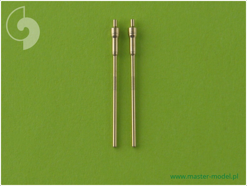 German Machine Gun MG151 (20mm) Barrels (2pcs) - MASTER MODEL 72-015 ...