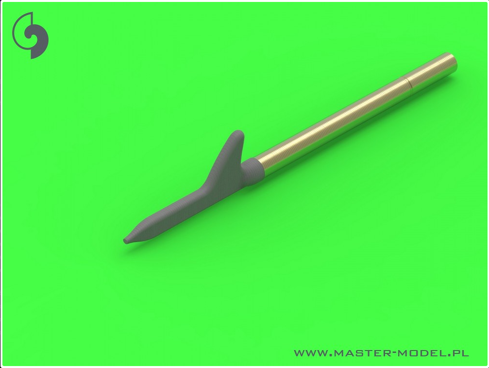 P-47 Thunderbolt - details set - Browning .50 blast tubes, gunsight an ...