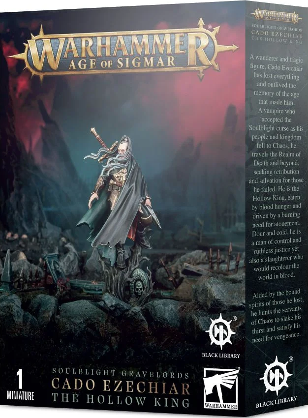 Cado Ezechiar - Soulblight Gravelords - WARHAMMER AGE OF SIGMAR / CITA – bassin-maquette