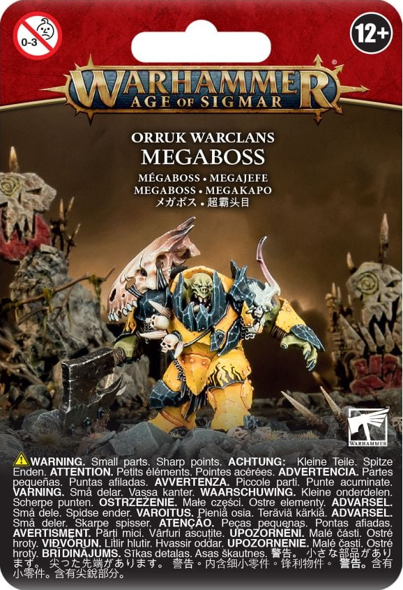 Megaboss - Orruk Warclans - WARHAMMER AGE OF SIGMAR / CITADEL – bassin ...
