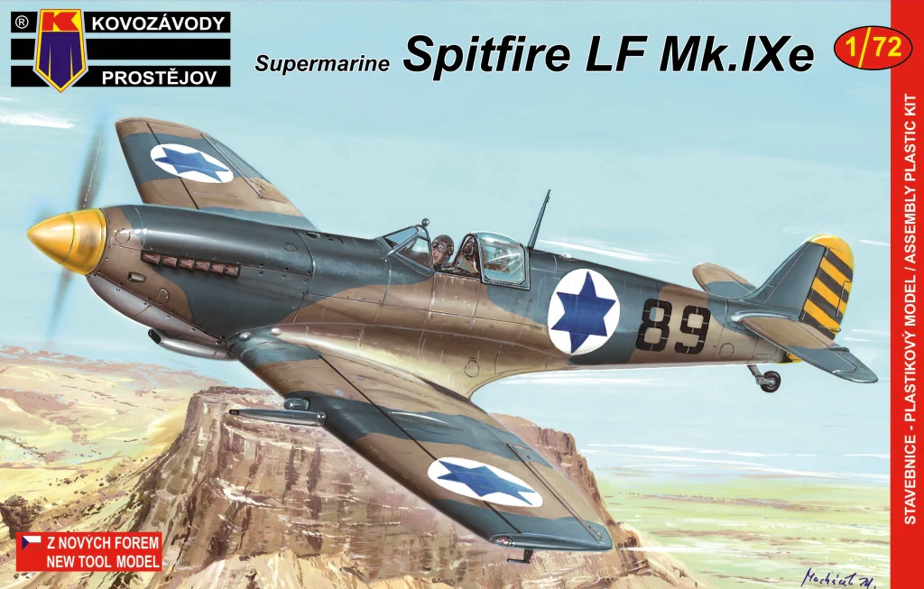 Supermarine Spitfire LF Mk.IXe - KP MODELS 1/72 – bassin-maquette