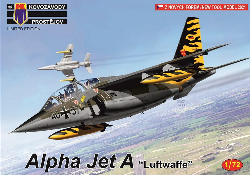 Alpha Jet A "Luftwaffe" Limited Edition - KP MODELS 1/72 – bassin-maquette