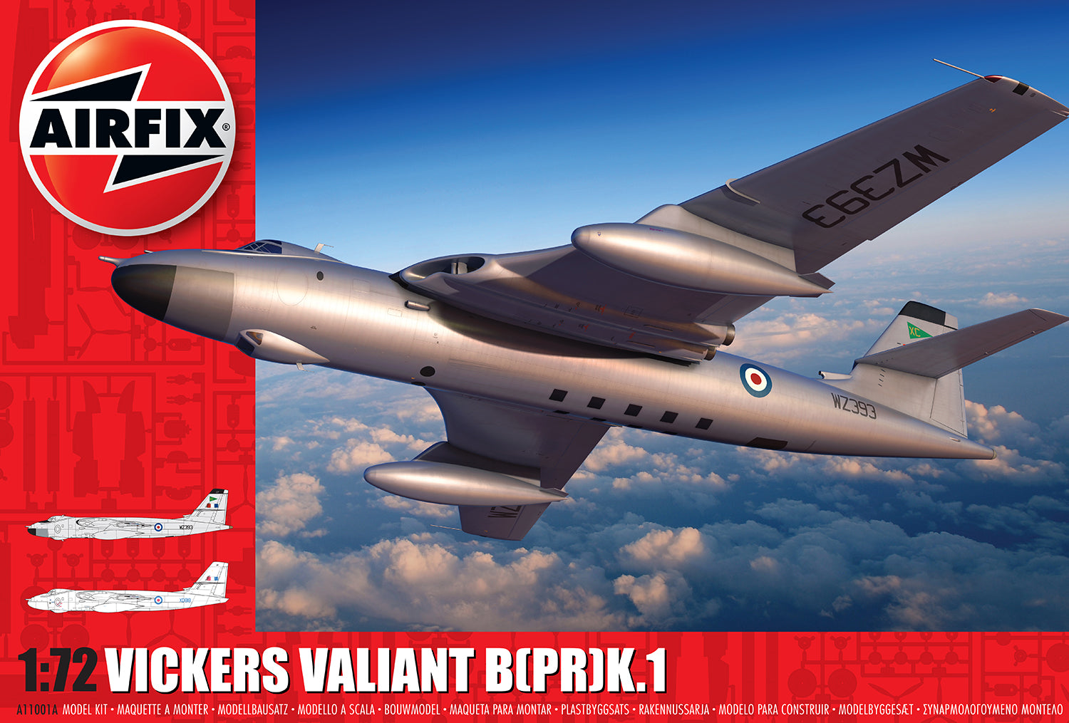 Vickers Valiant B (PR) K.1 AIRFIX 1/72 – bassin-maquette